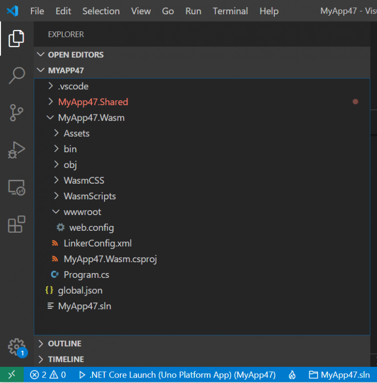 Announcing Uno Platform Support for Visual Studio Code