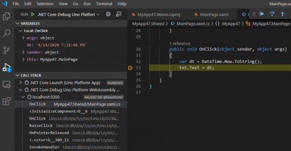 Announcing Uno Platform Support for Visual Studio Code