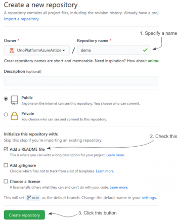 Hosting Uno Platform WebAssembly apps on Azure Static Web Apps