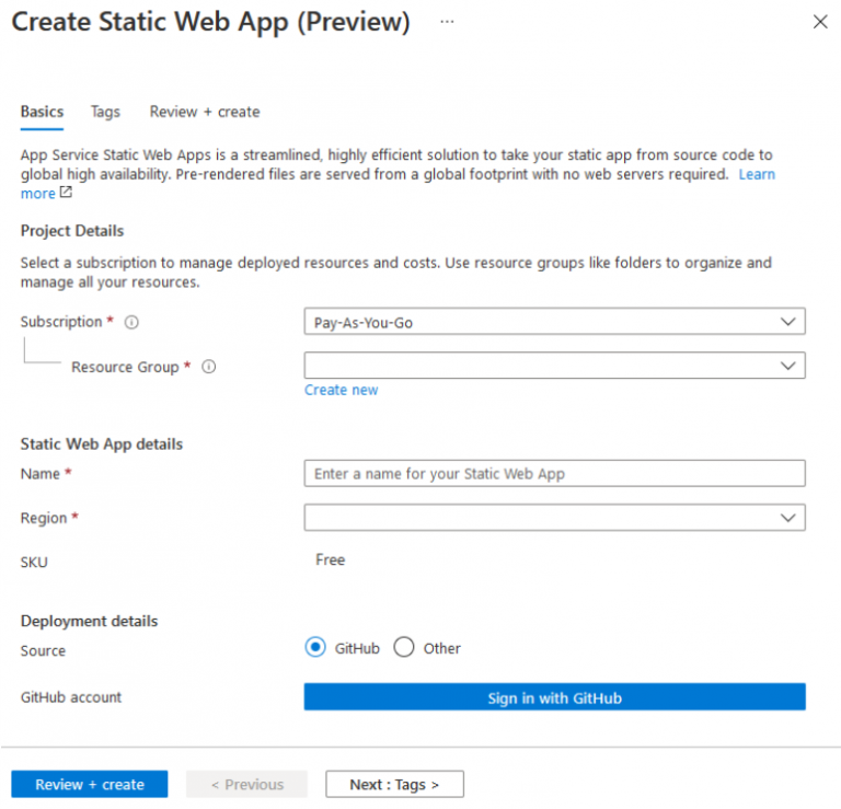 Hosting Uno Platform WebAssembly apps on Azure Static Web Apps