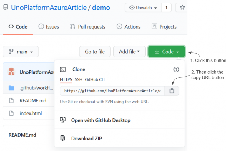 Hosting Uno Platform WebAssembly apps on Azure Static Web Apps