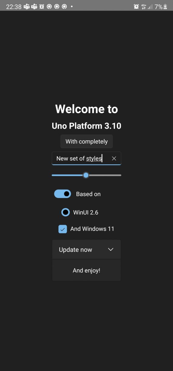 Uno Platform 3.10: Day-0 support for .NET 6 RC1, WinUI InfoBadge ...