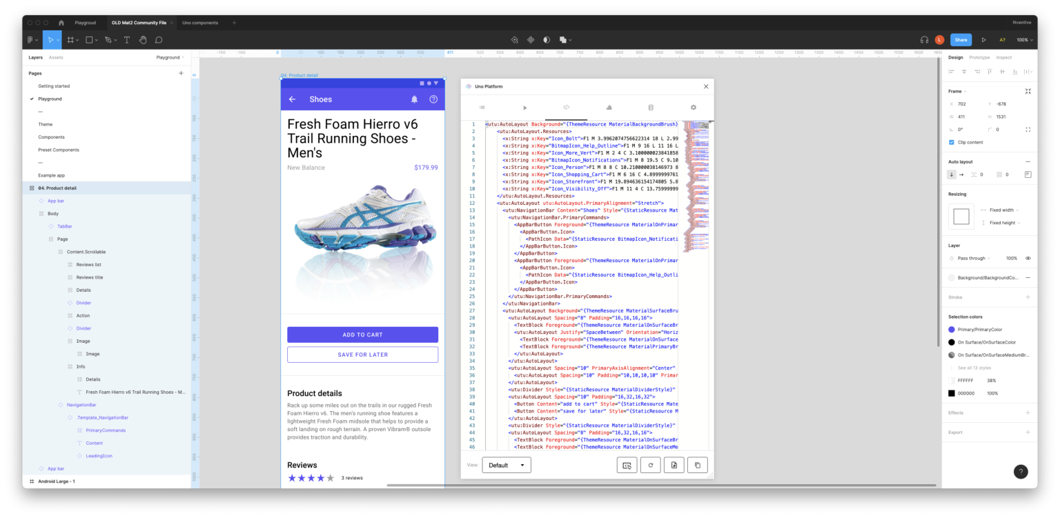 Uno Platform 4.3 - Figma Plugin, Uno Extensions, Material Design 3 ...