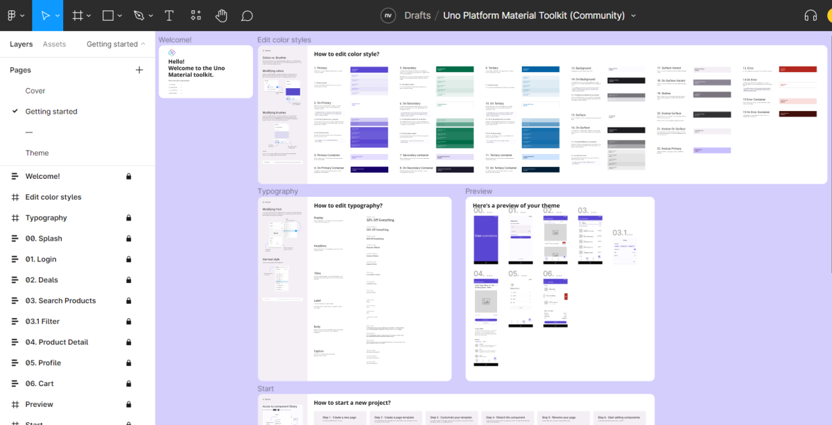 Replicating Outlook UI with Uno Platform for Figma