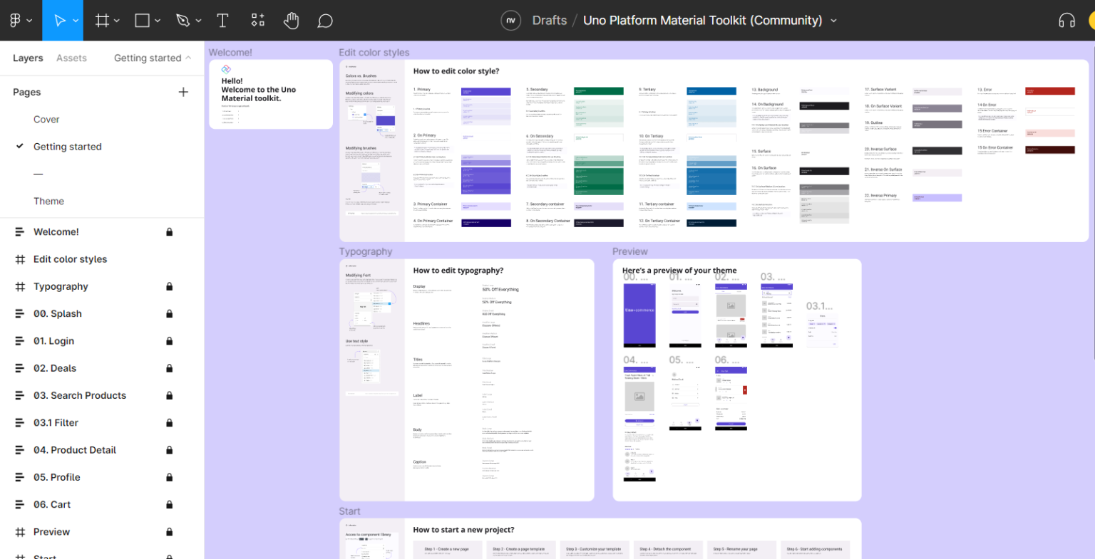 Replicating Outlook UI with Uno Platform for Figma