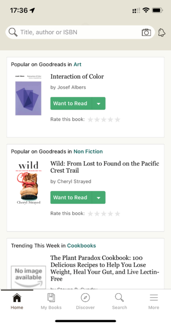 Recreating Amazon Goodreads App Home Page Using Material UI, Figma and ...