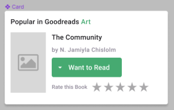 Recreating Amazon Goodreads App Home Page Using Material UI, Figma and Uno Platform