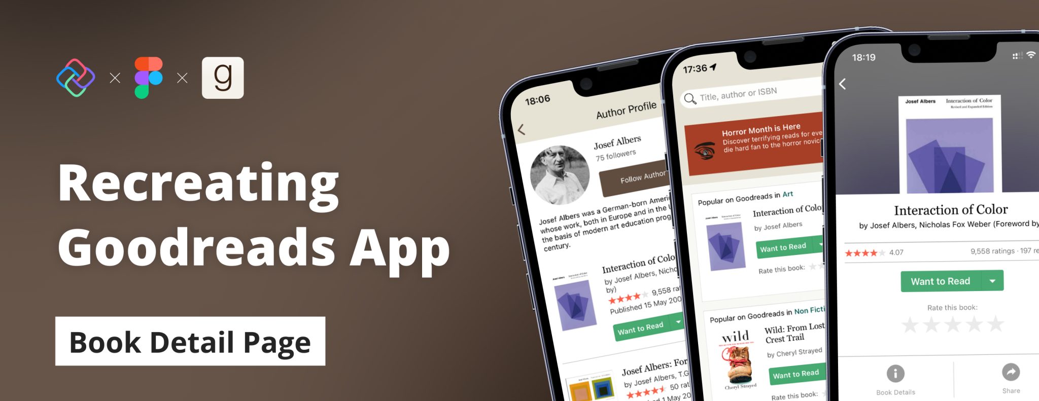 Replicating Goodreads App Book Detail Page in Figma and Uno Platform