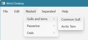 XAML Fundamentals for Web & Mobile: Building a Data Bound Menu