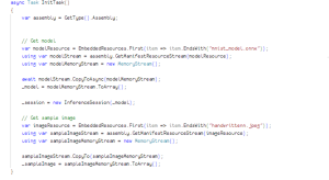Add ML-Assisted Handwritten Digit Recognizer with C# to your Mobile Apps