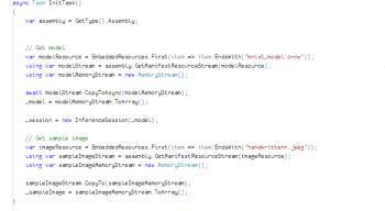 Add ML-Assisted Handwritten Digit Recognizer with C# to your Mobile Apps