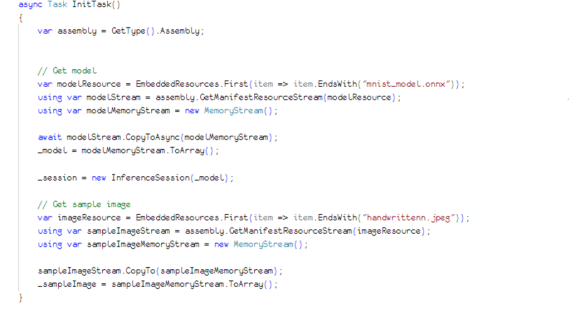Add ML-Assisted Handwritten Digit Recognizer with C# to your Mobile Apps