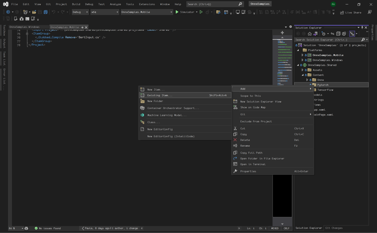 Using ONNX BERT Model for Text-based Q&A in your Mobile .NET Apps