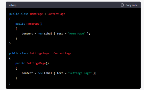 I Asked Chatgpt To Compare Xamarinforms Shell Navigation And Uno Platform Navigation
