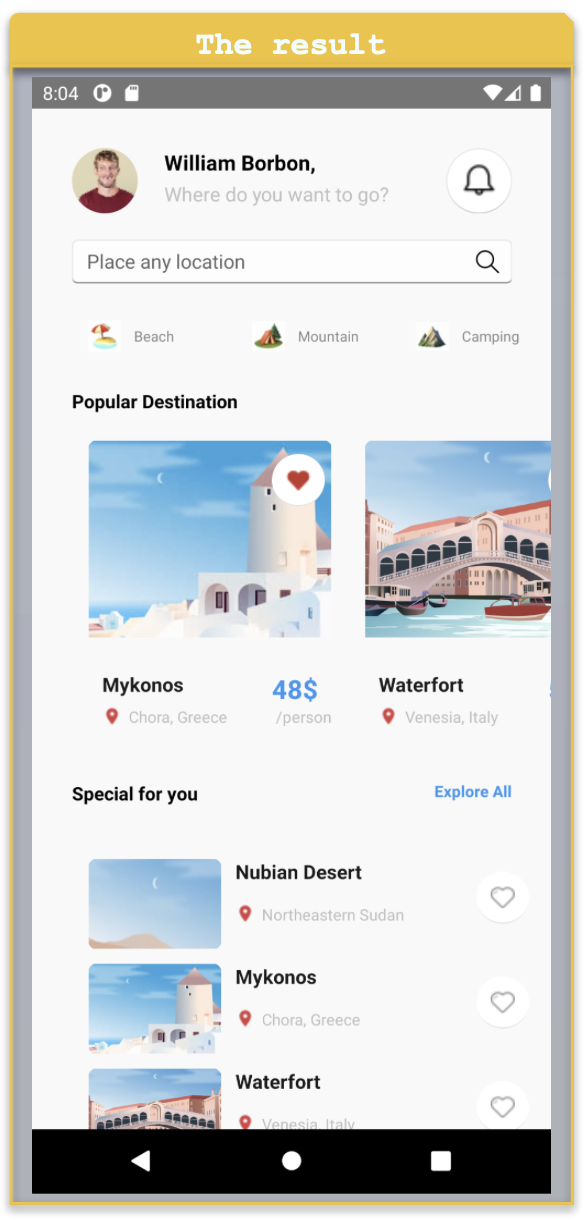 Replicating a Mobile Travel UI in .NET with Uno Platform