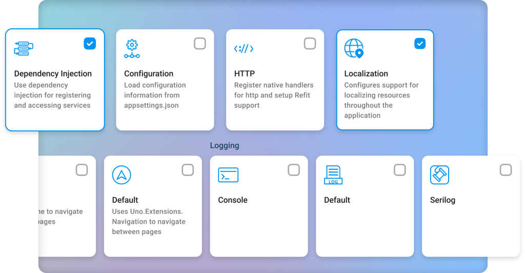 Collection of C# and XAML Libraries to Bootstrap Projects - Uno Extensions