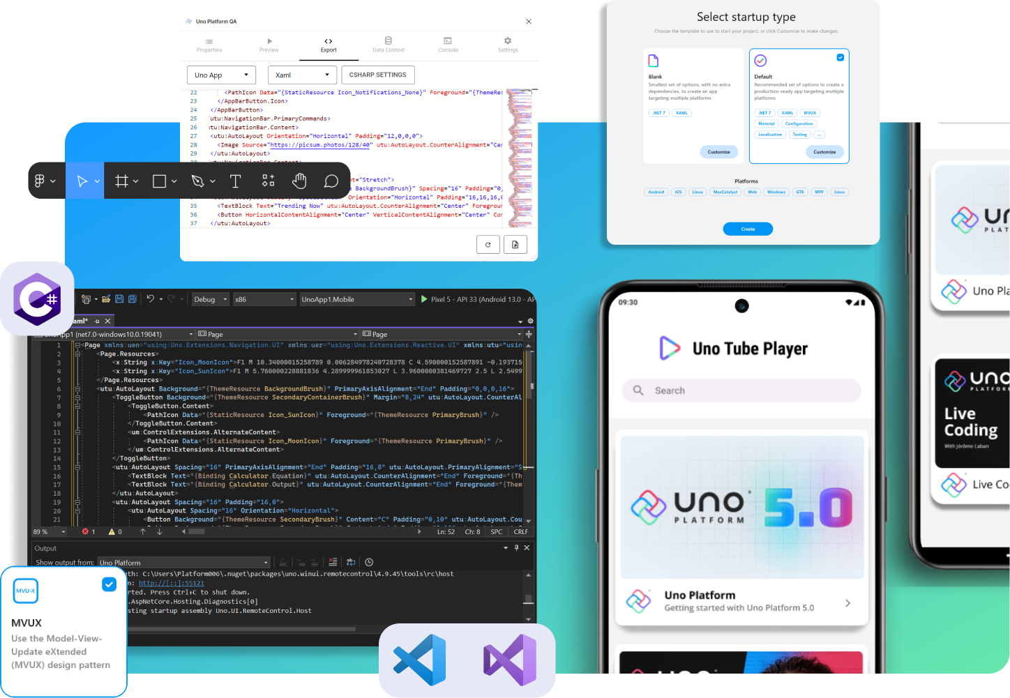 Uno Platform Tube player