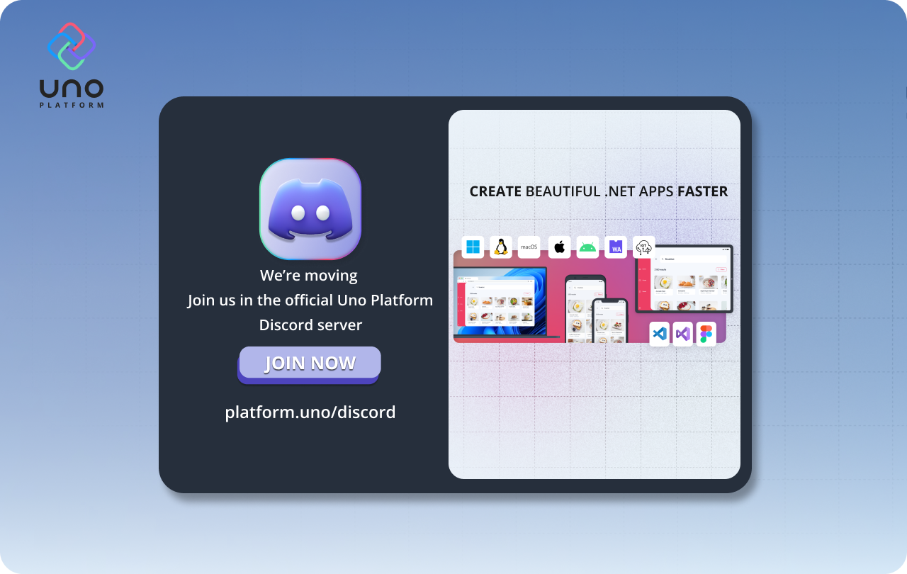 Uno Platform 5.1 : Live Wizard for Rider & VS Code users, New Controls, Perf improvements and more.