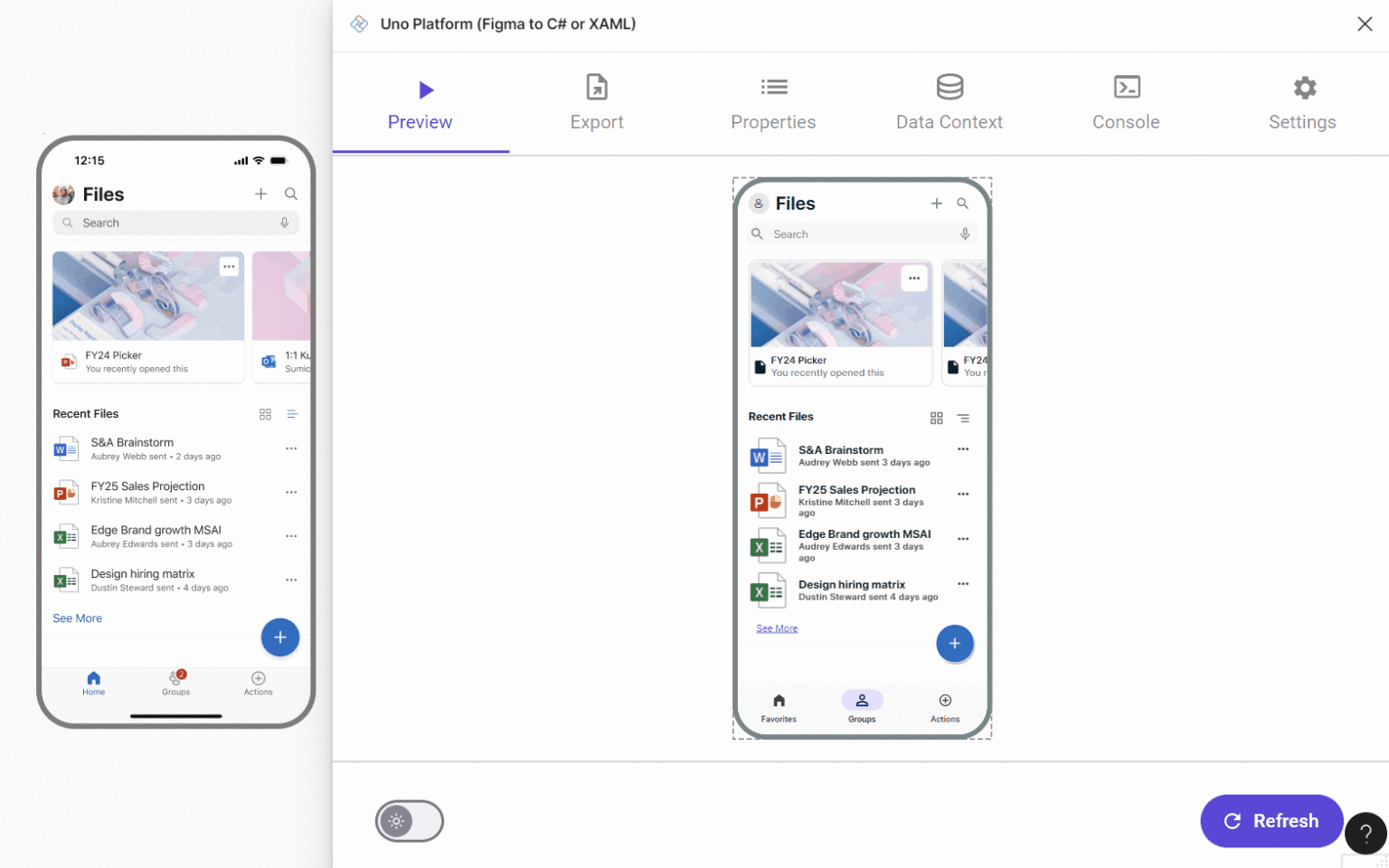 Extending Uno Platform Material Toolkit with overrides: the case of Fluent