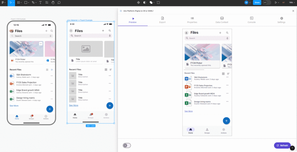 Extending Uno Platform Material Toolkit with overrides: the case of Fluent