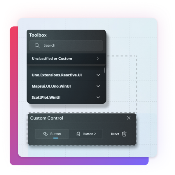 Uno Platform Hot Design