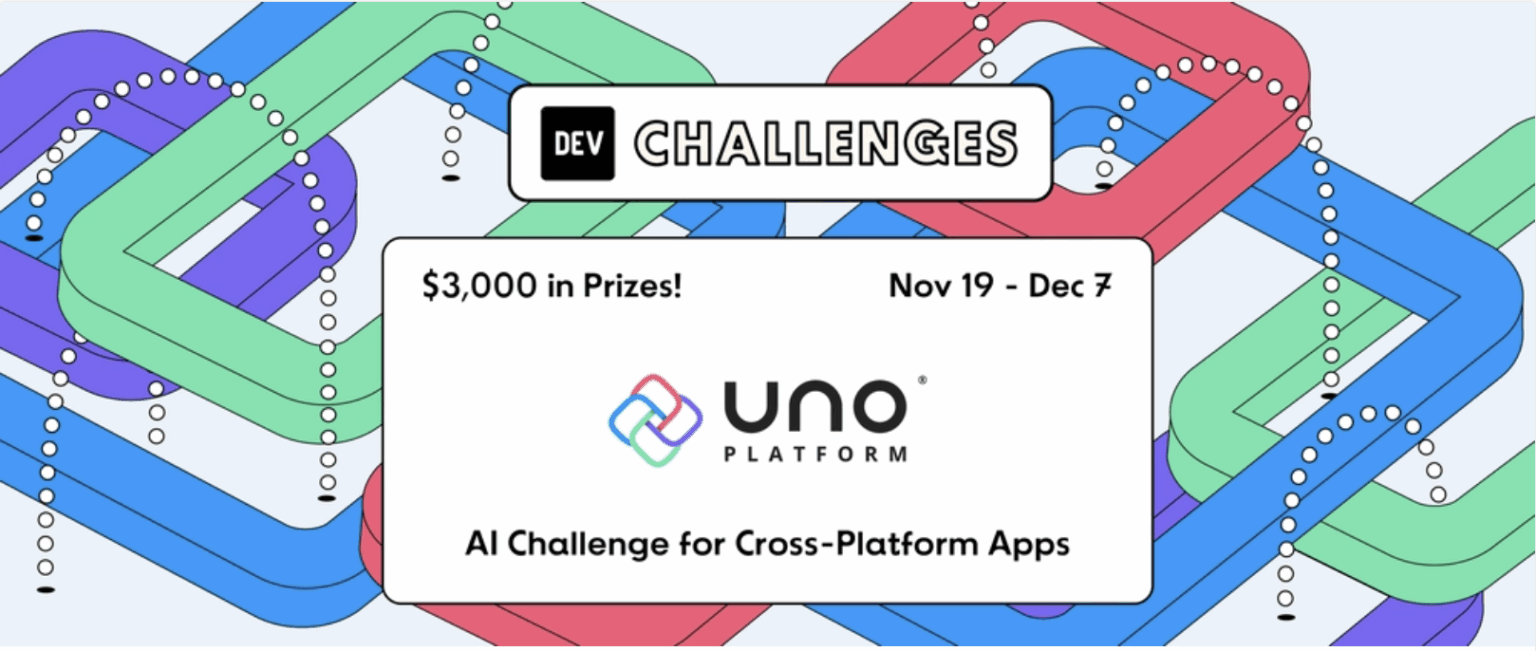 Announcing Uno Platform DEV.To Challenge