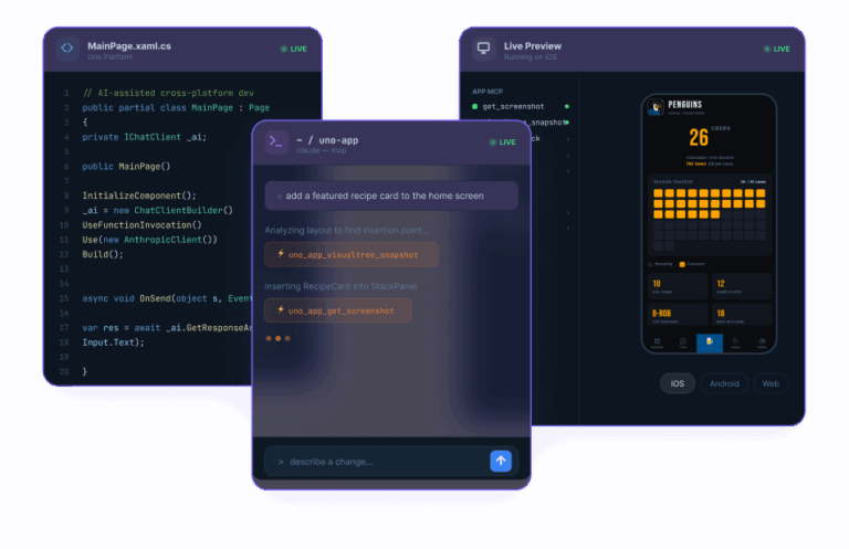 Uno Platform: Build Cross-Platform .NET Apps Fast with AI Visual & Designer